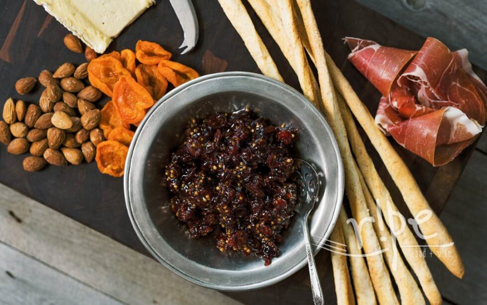 Cranberry Mostarda with Grissini for Cheese Board | RIPE
