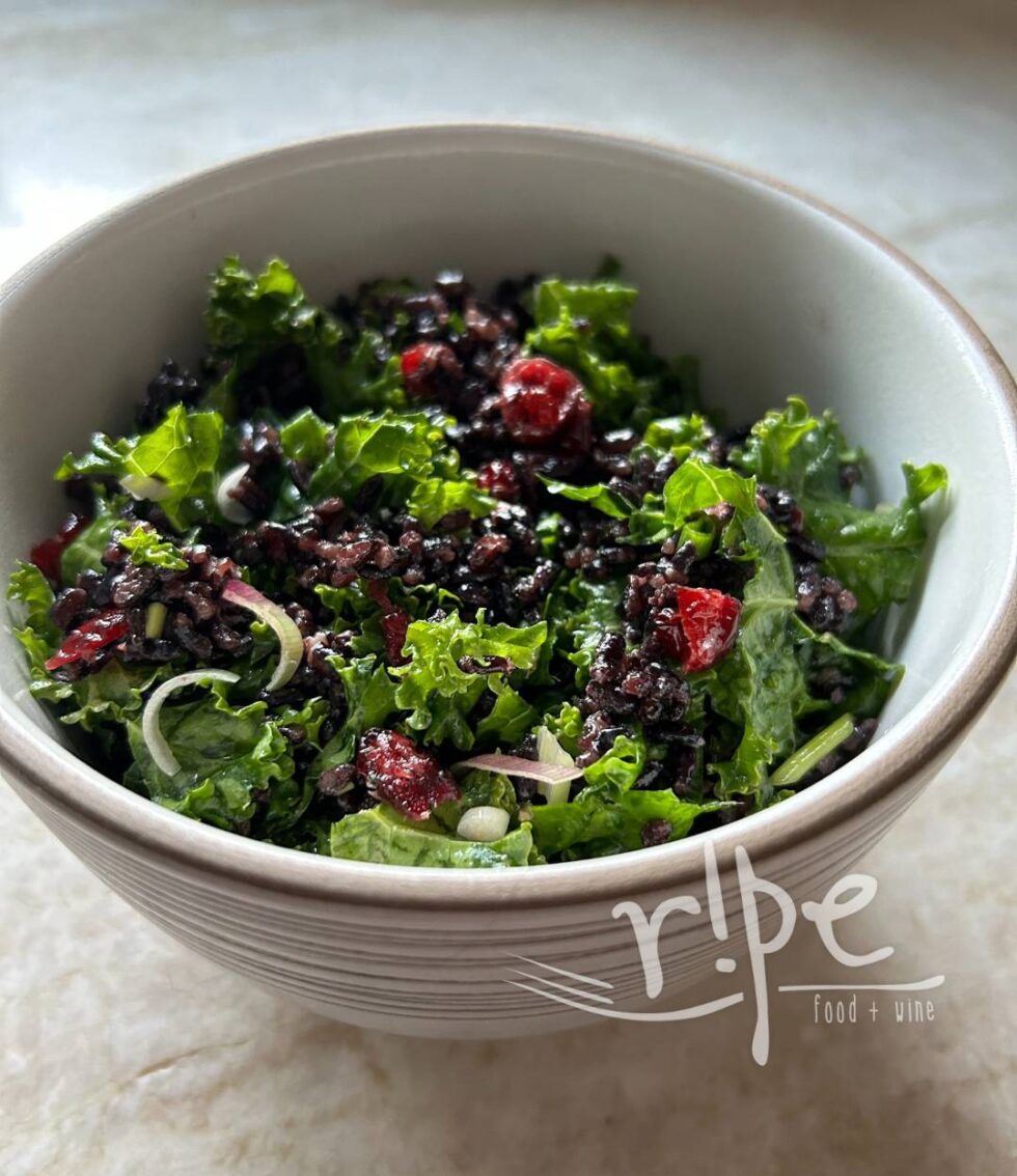 Black Rice Salad with Kale | RIPE